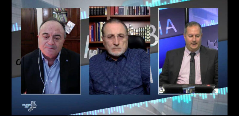 Stasera (ore 21.30) su Telemia con Gratteri e Nicaso si parla di ...